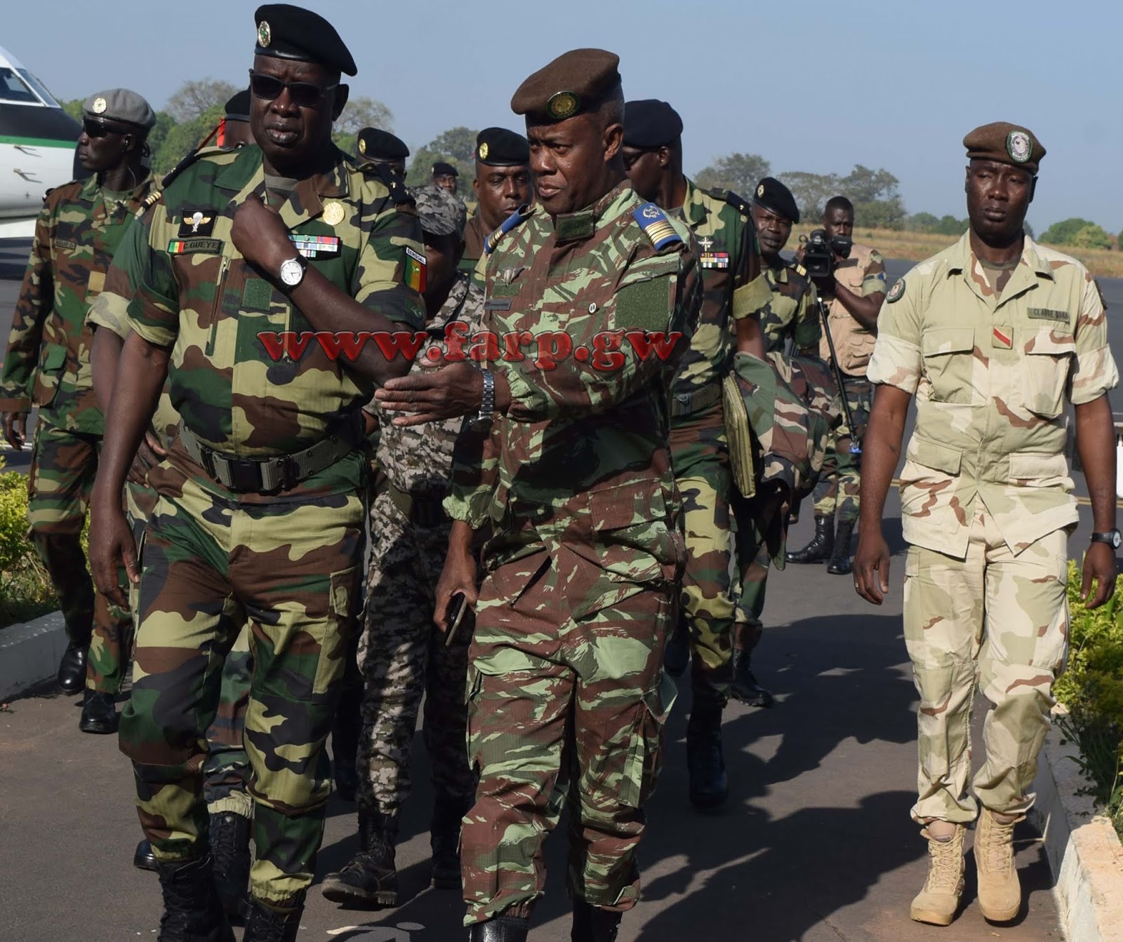 Visita do Chefe de Estado-Maior General do Senegal em Bissau ...