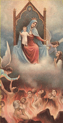 Holy Mary: Important definitions on Purgatory.