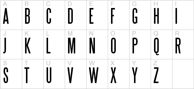 G324 Advanced Production: Credits font