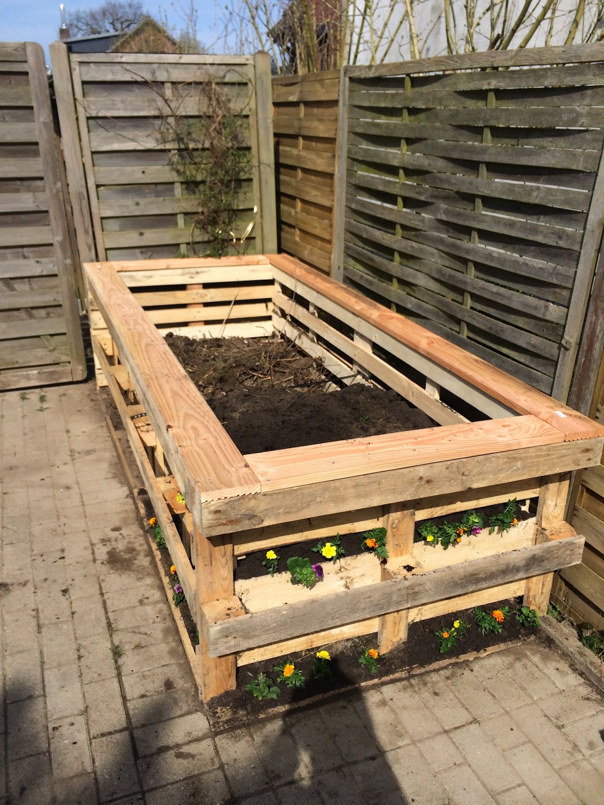 GartenPiraten: Das neue Hochbeet alla Pinterest