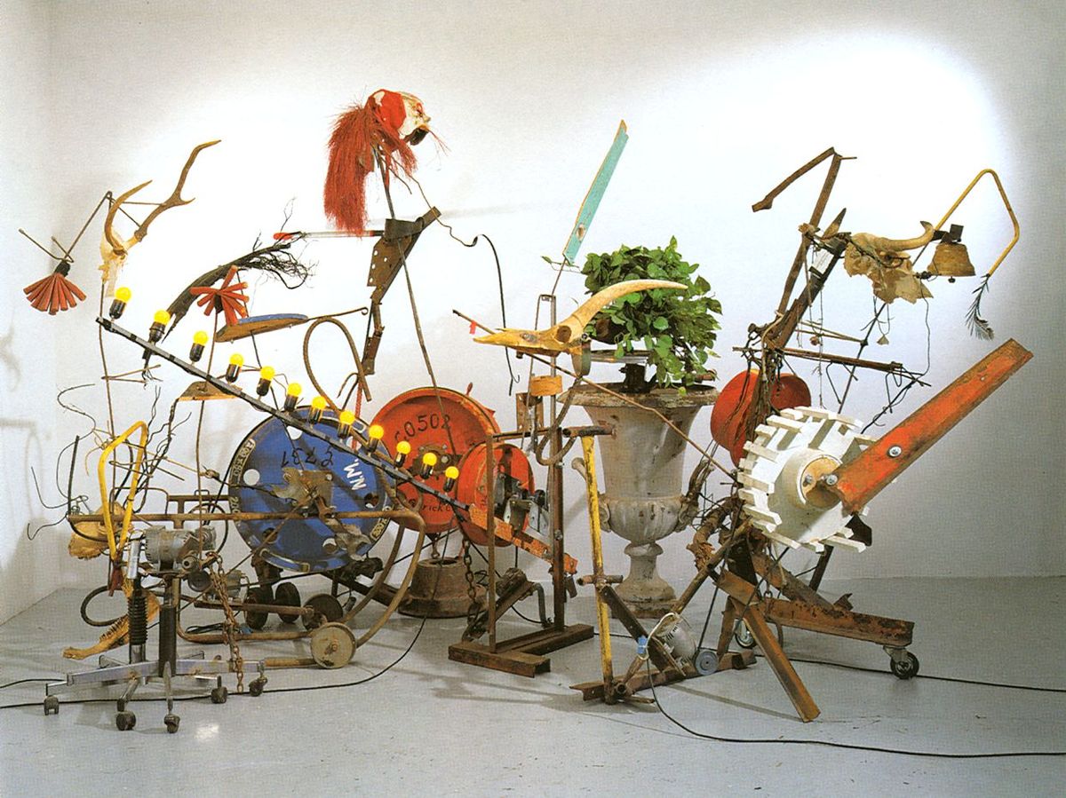 A arte de que gosto: Jean Tinguely (escultura)