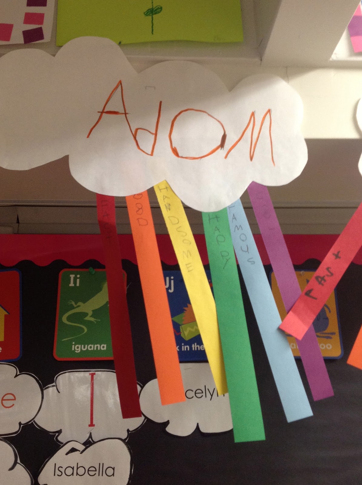 Two Whooo Love Kindergarten: Rainbow Adjectives