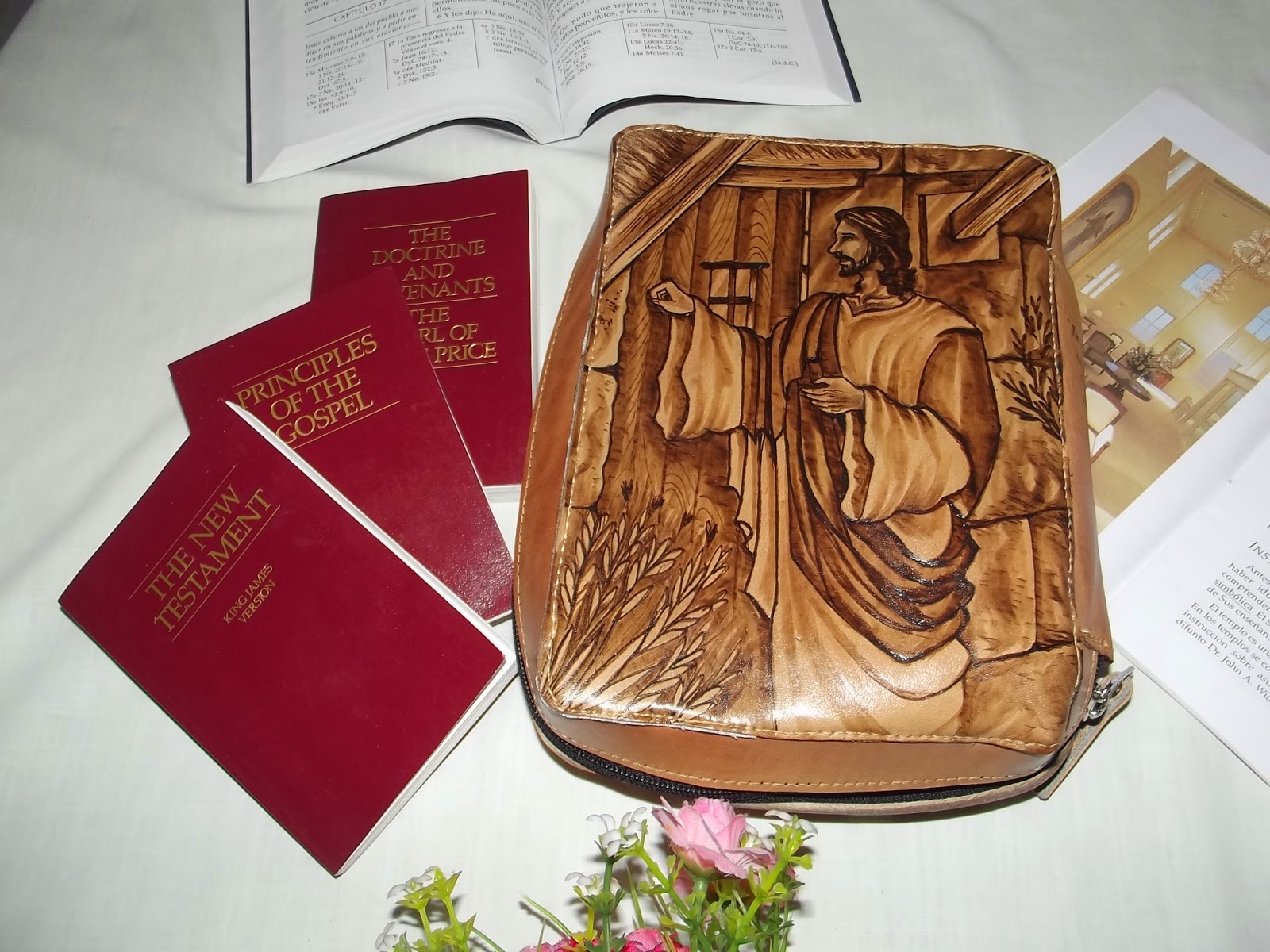 LDS Scripture Covers Leather