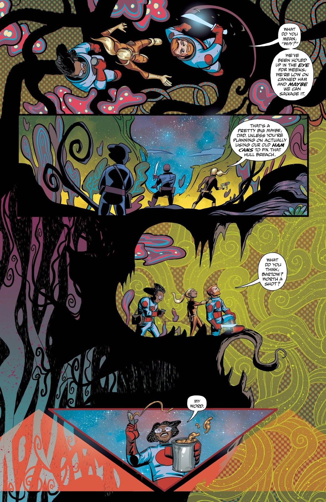 Weird Science DC Comics: Cave Carson Has an Interstellar Eye #4 Review ...