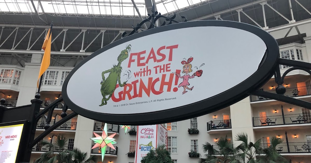 Feast with the Grinch at Gaylord Opryland Hotel