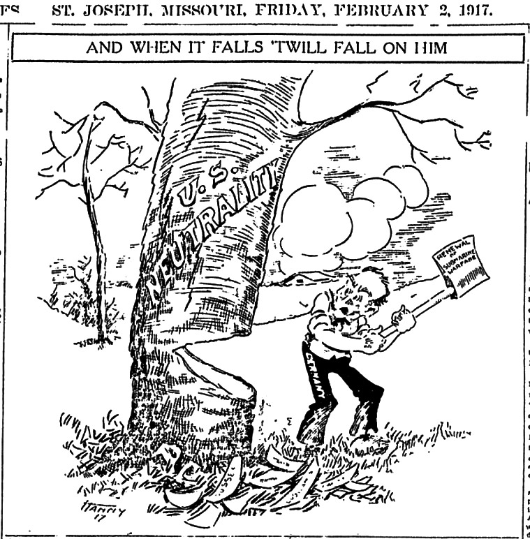 Berge's Cartoon Blog: Unrestricted Submarine Warfare