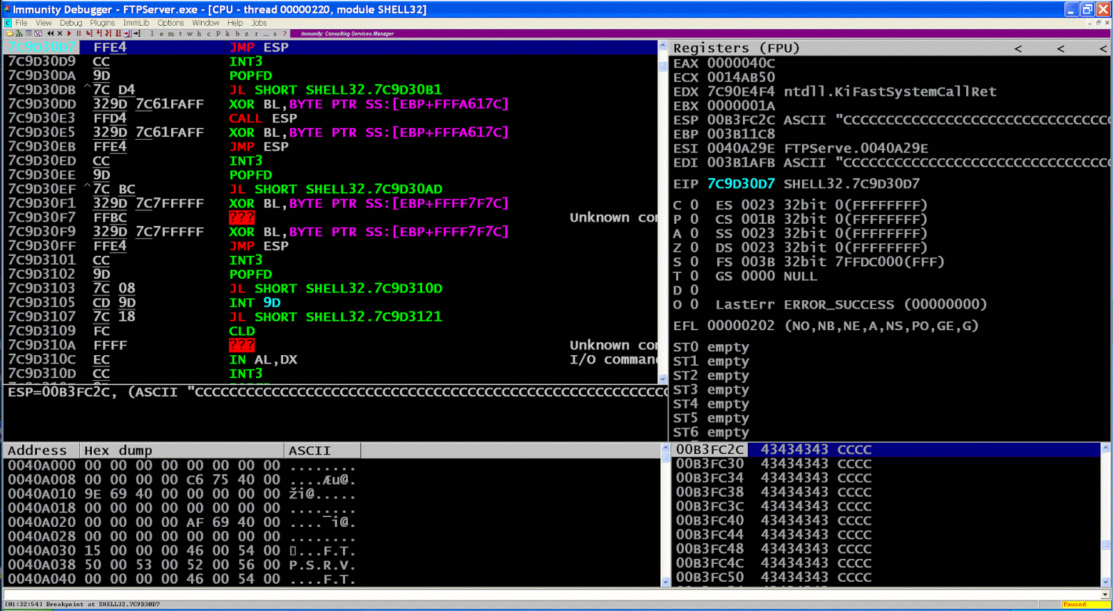 Learning by practicing: Beginning Windows Exploit Development - Stack ...