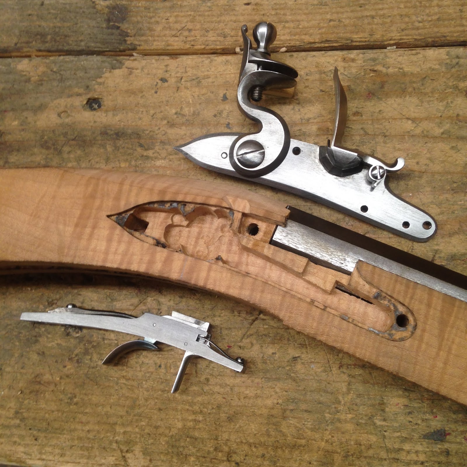 Cabin Creek Muzzleloading: Brad and Shane Emig: Early Dickert Rifle In ...