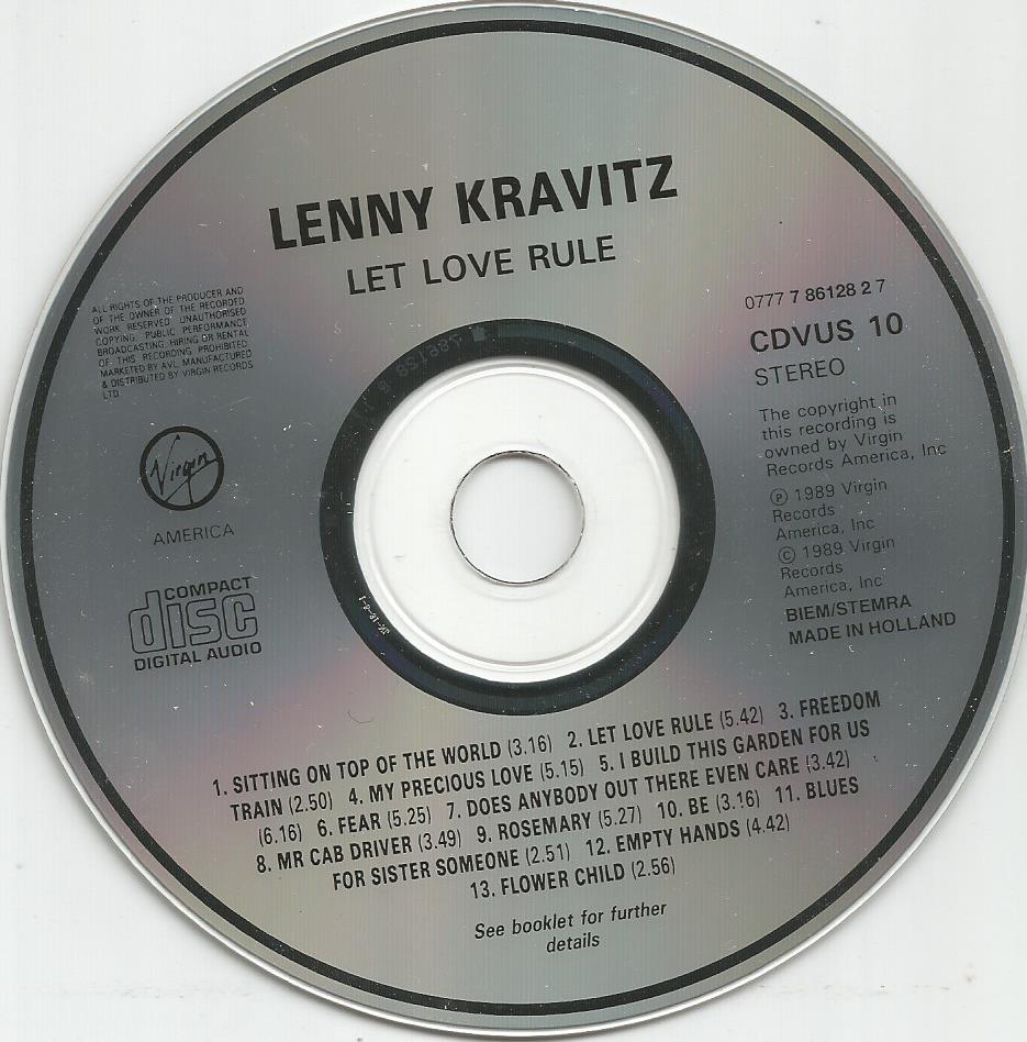 CD-BOX-017: Lenny Kravitz