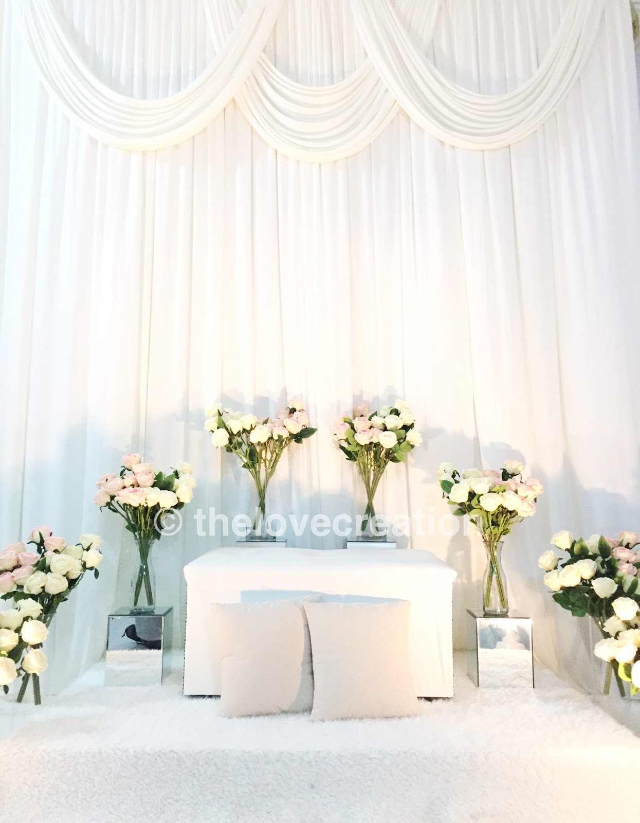 The Love Creation: Mini Pelamin Tunang - Sg Panjang, Sabak Bernam