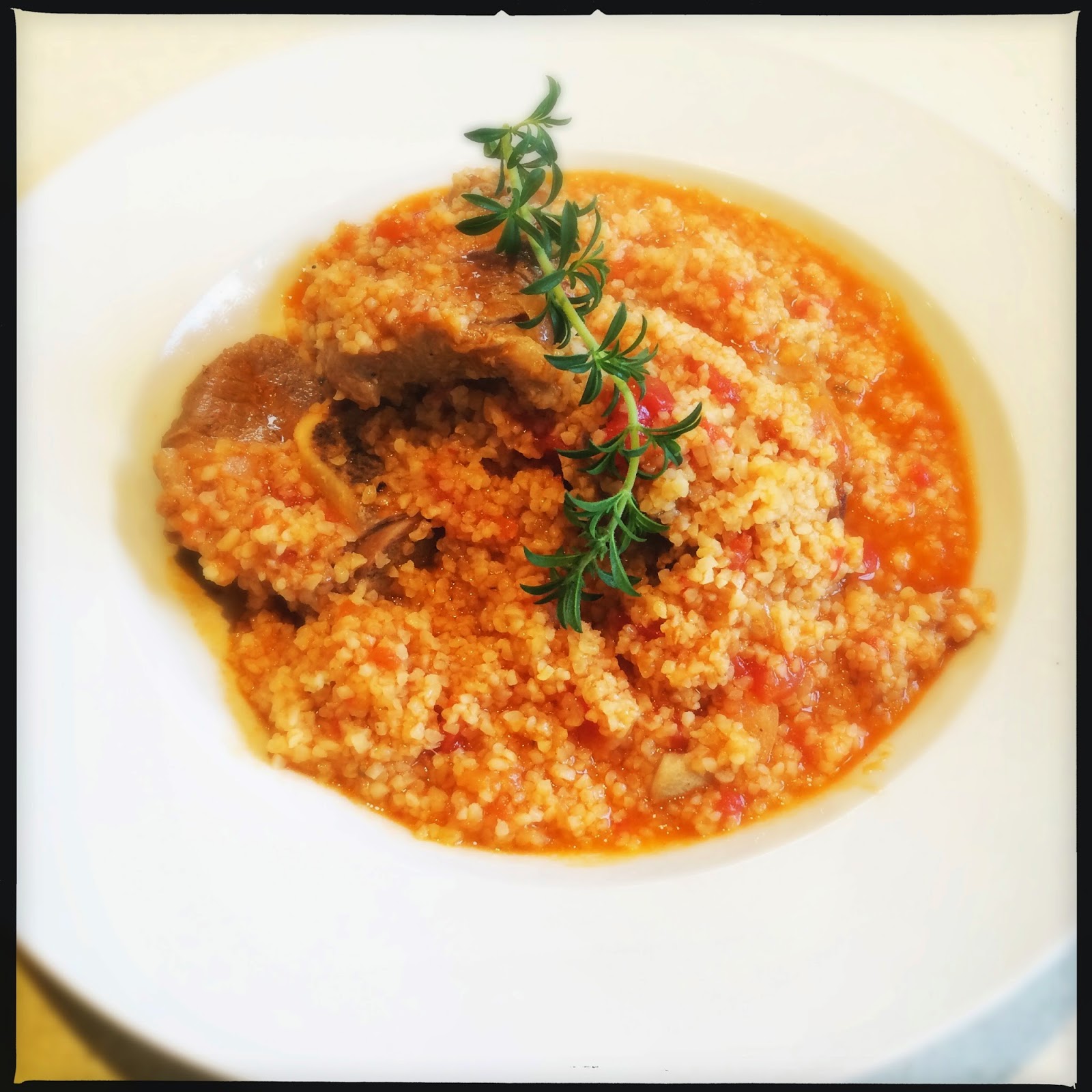 Arnaki me pligouri - Spring Lamb with Burghul