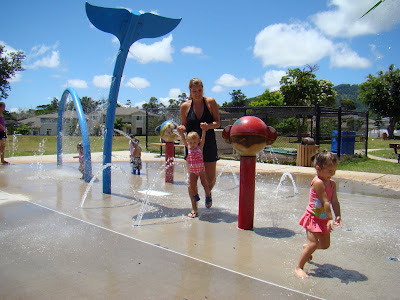 Once Upon an Army Wife: Splash Pad Fail