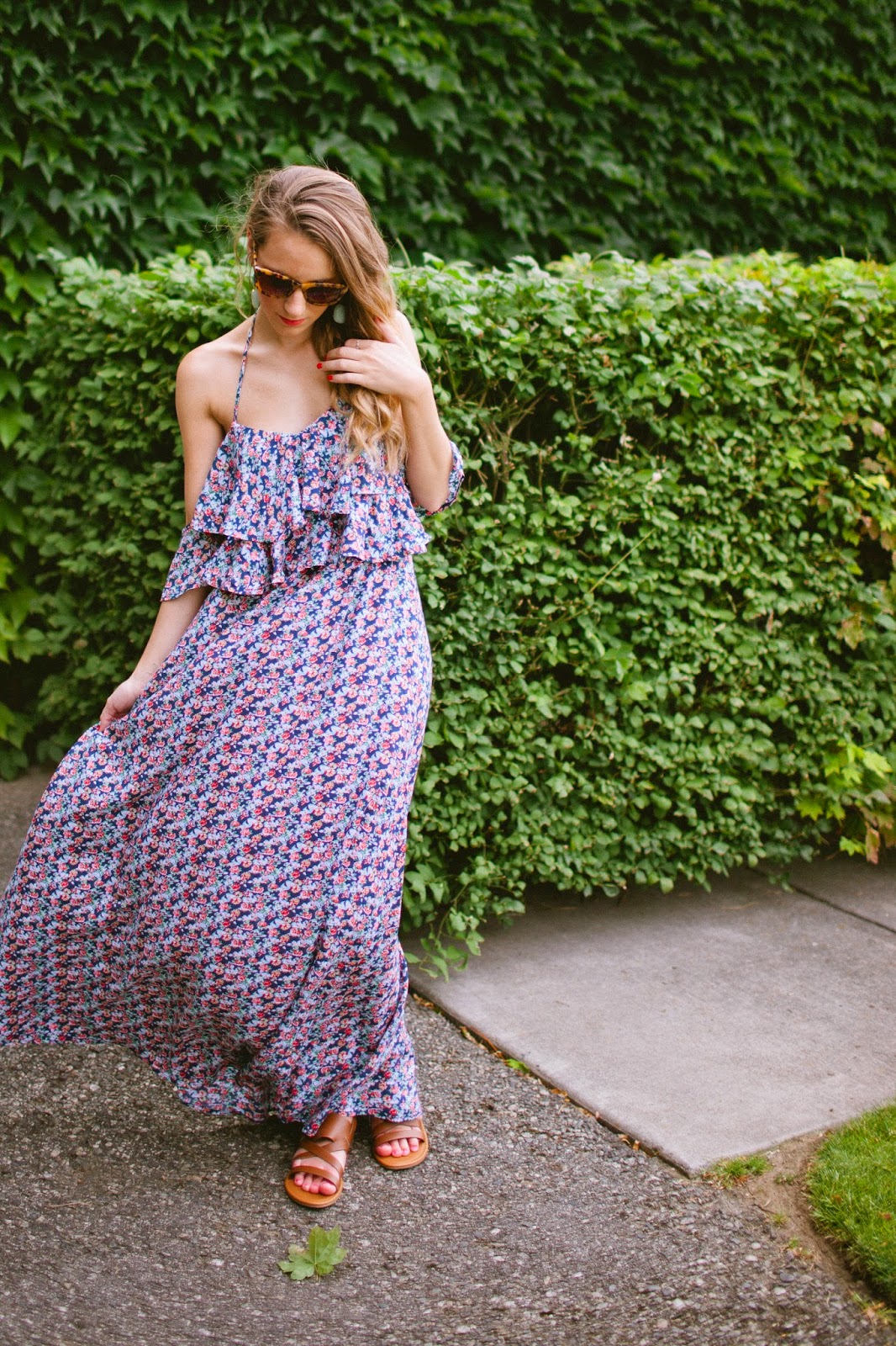 Ruffles + Florals - Twenties Girl Style