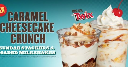 Checkers / Rally's Adds a New Twix Shake and Fruit Smoothies
