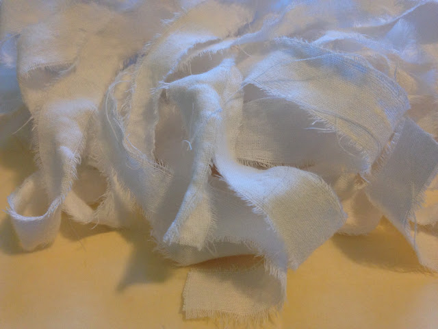 SewPaperPaint: DIY Tattered and Dyed Ribbon Tutorial