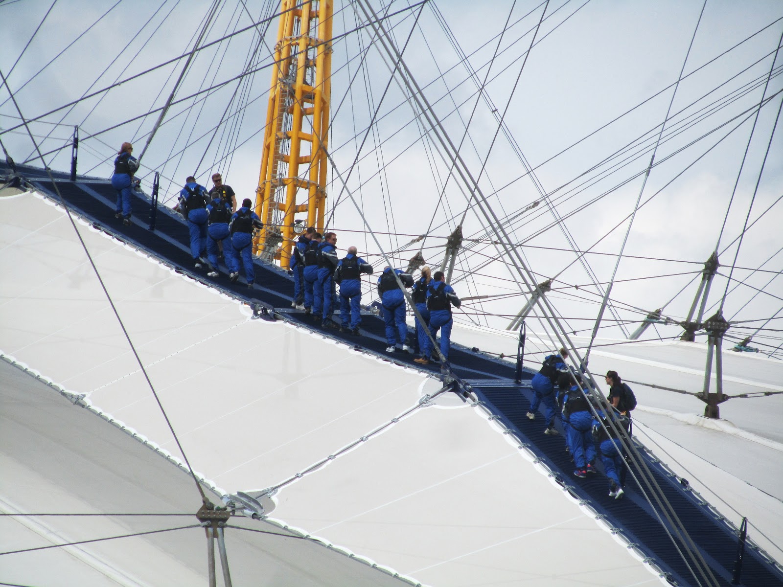 Phil & Julie's Adventure: On top of the O2 Arena