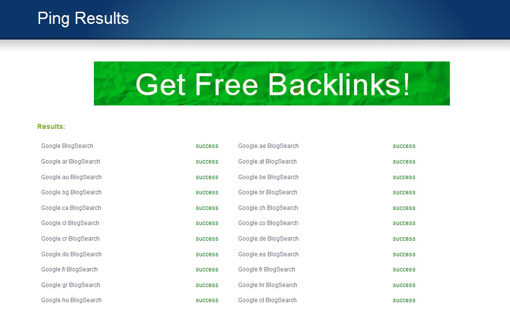 Cara Ping Agar Blog Cepat Terindeks Search Engine - Vendidit Blog
