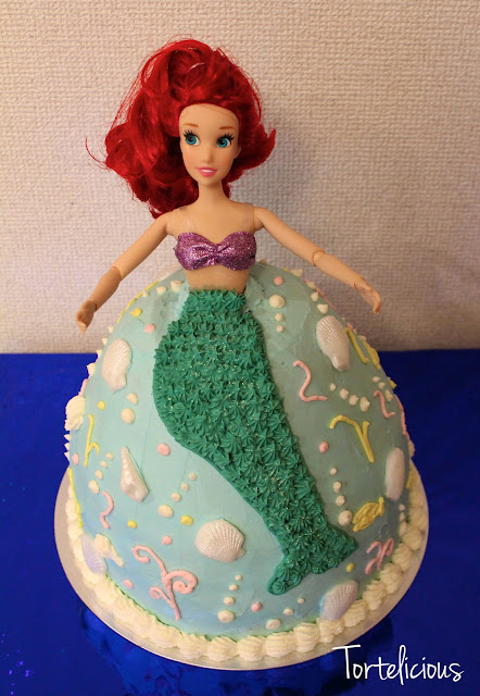 Tortelicious: Ariel Cake
