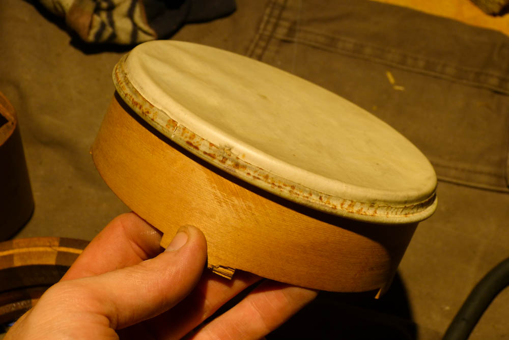 1920s Oscar Schmidt Block-Rim Banjo Ukulele