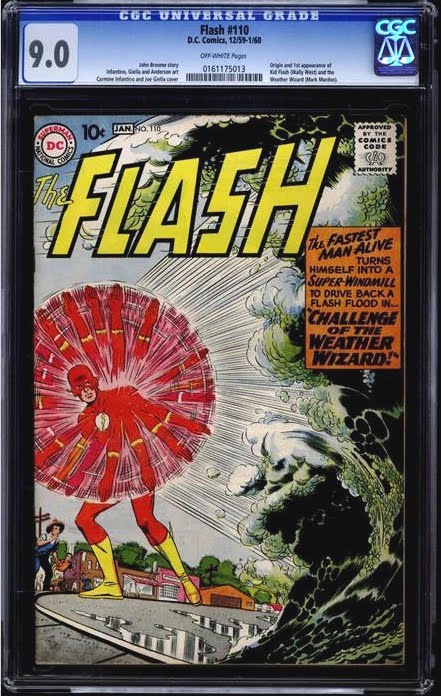 Graded Key Comics: The Flash #110