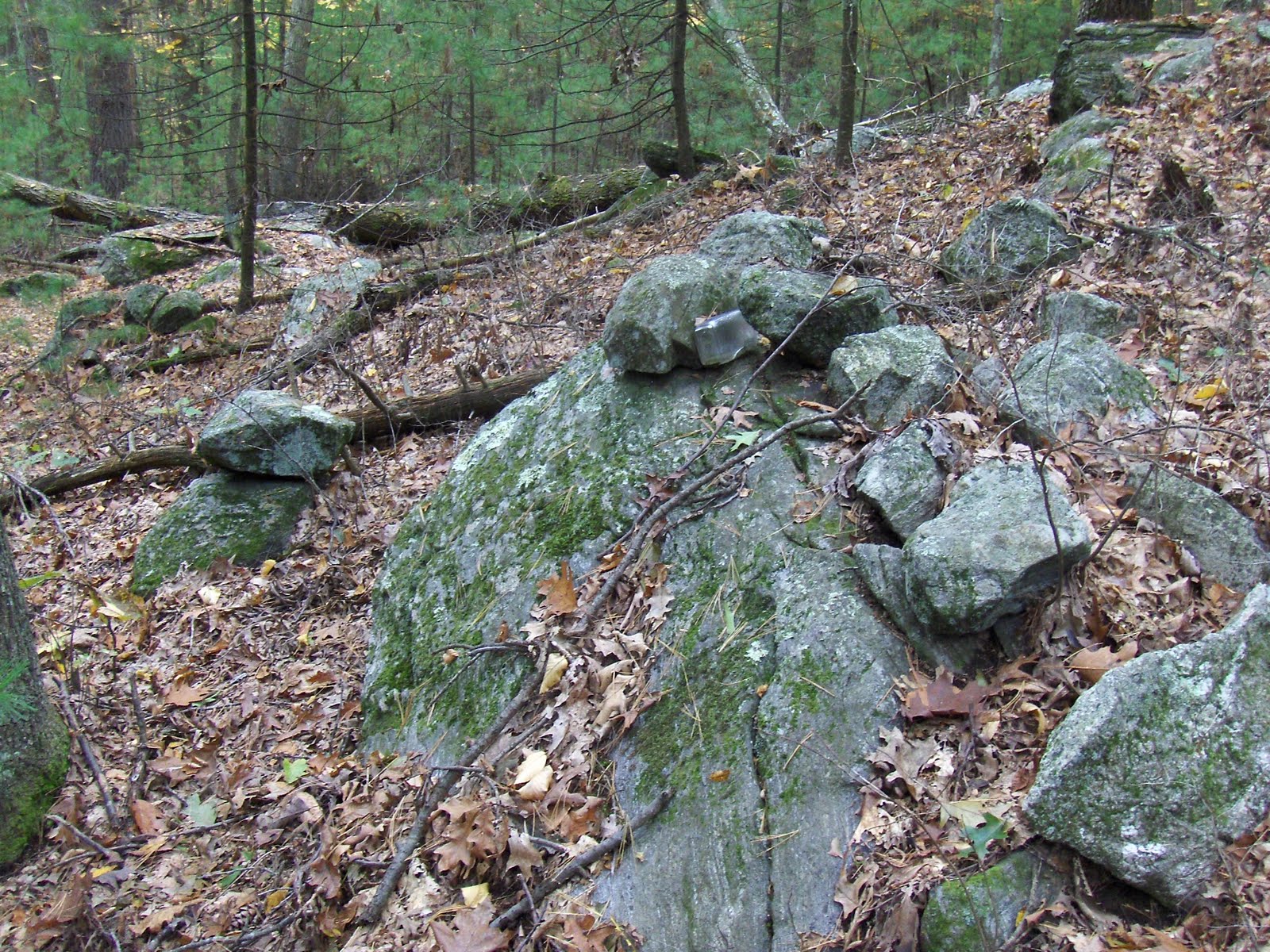 Rock Piles: Rock Piles with Bottles