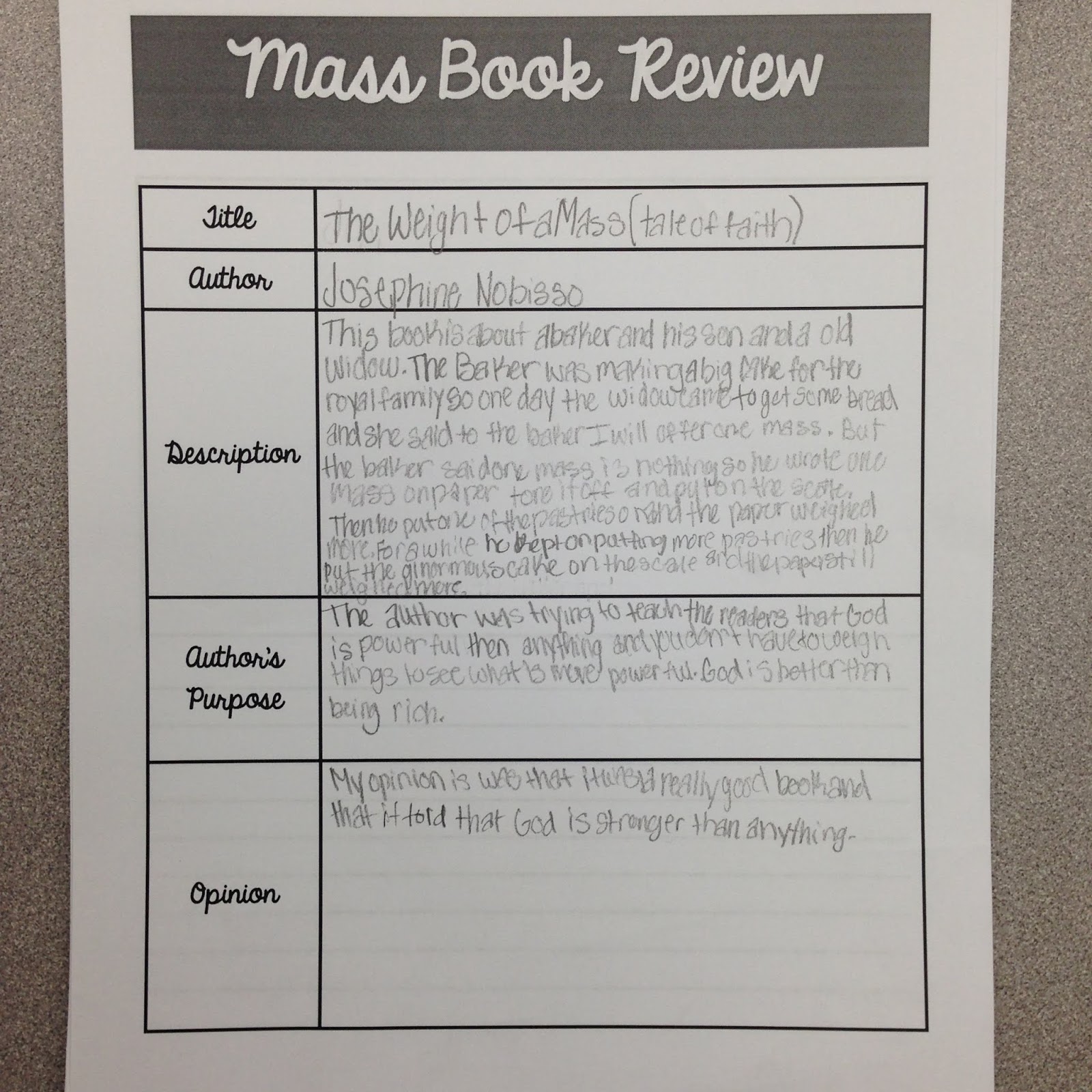 Look to Him and be Radiant: Teaching about the Mass Activity Sheets