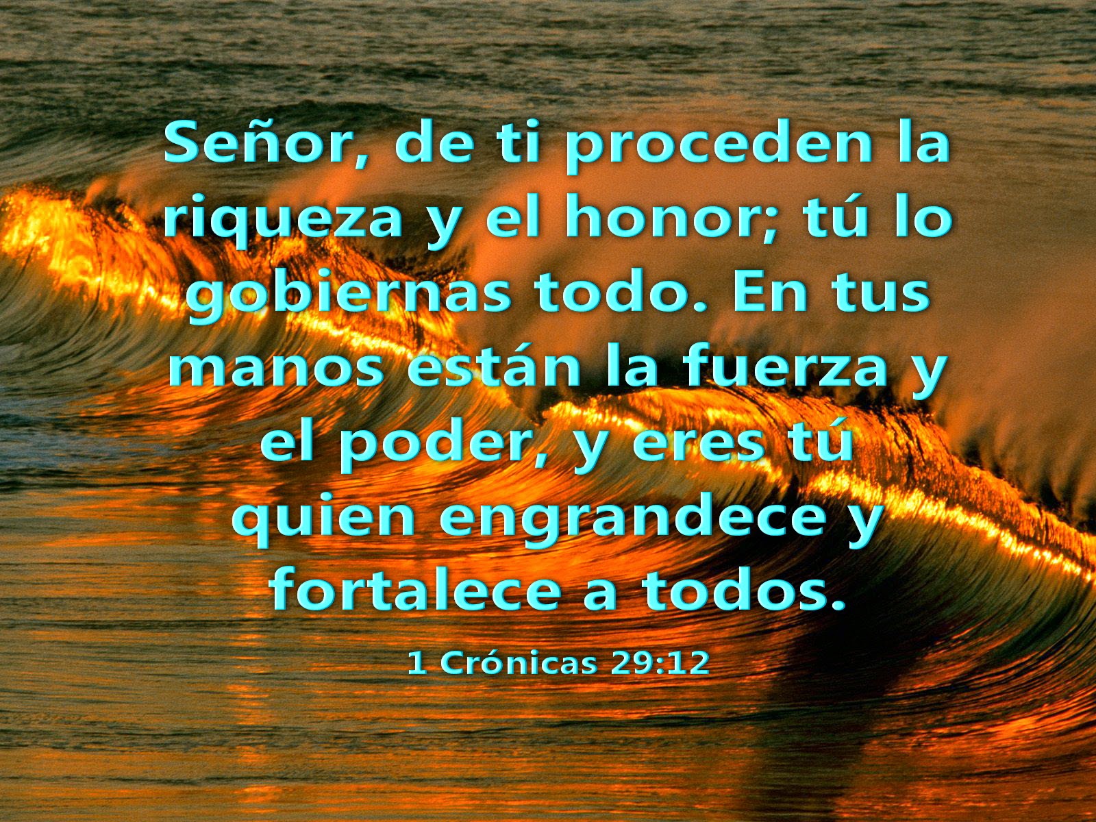 Biblia, paisajes y maravillas: 1 Crónicas 29:12