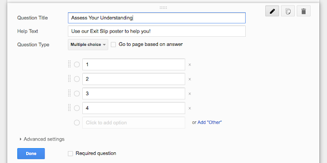 Teaching to Engage: Creating Digital Exit Slips Using Google Forms