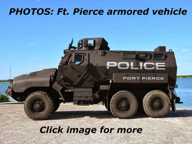 Devils Walk Among Us: Local Florida Police Force Gets Tank; This Will ...