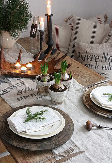 Roses and Rust: Rustic Dining