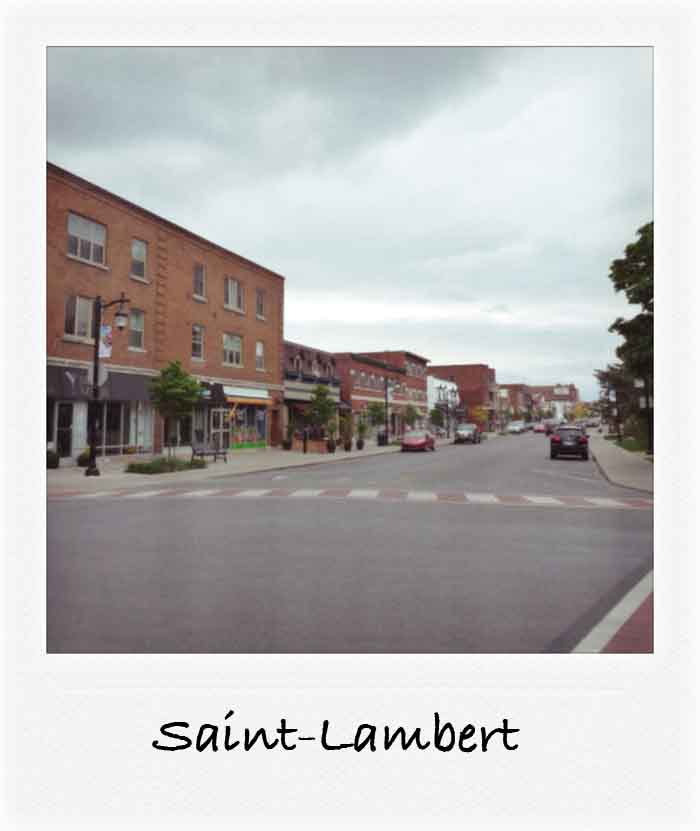 Montréal nous...: Installation temporaire à Saint Lambert...