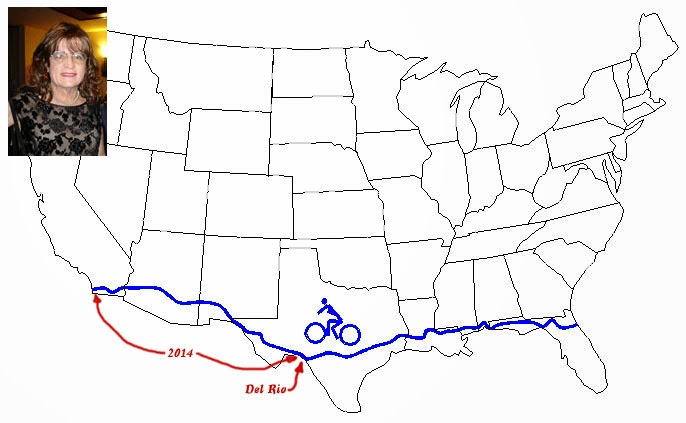 Pedaling West II - Sharon Hawley