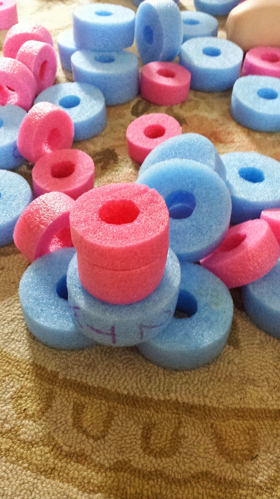 Munchkin and Bean: Pool Noodle Activities for Toddlers