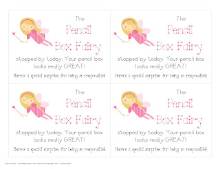 Kinder Corner: The "Crayon Cup Fairy" came today!