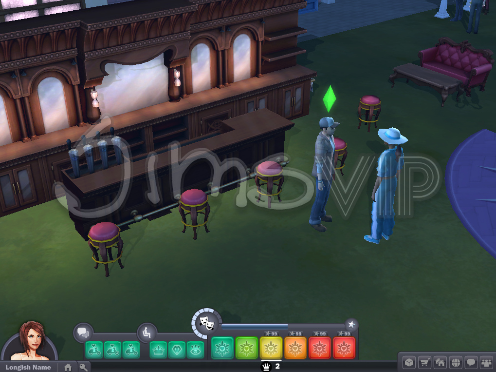 Sims Tuga: Possíveis imagens da interface do The Sims 4