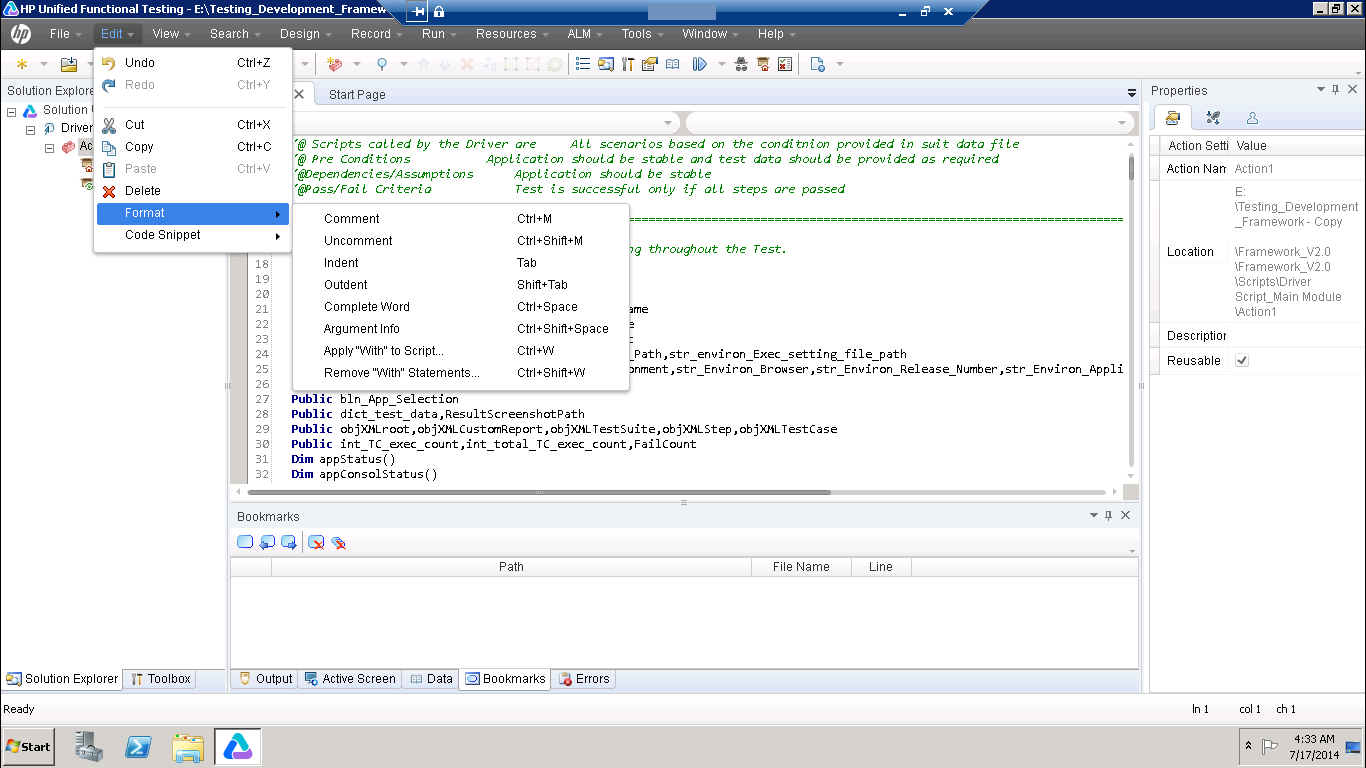 QTP and VBScript Tutorials