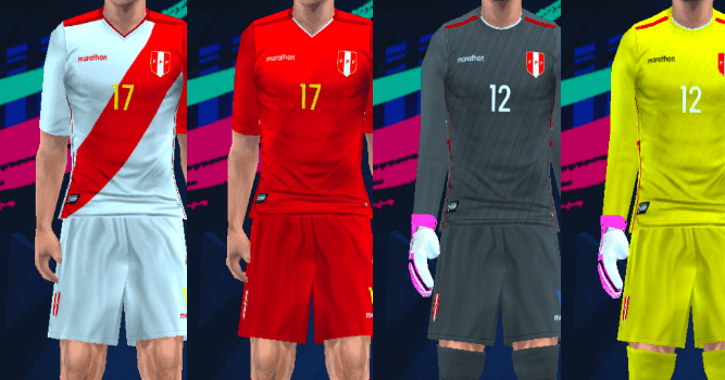 Peru 2018 Kits PES 2014 PSP (PPSSPP) - Patch PES Evolutions