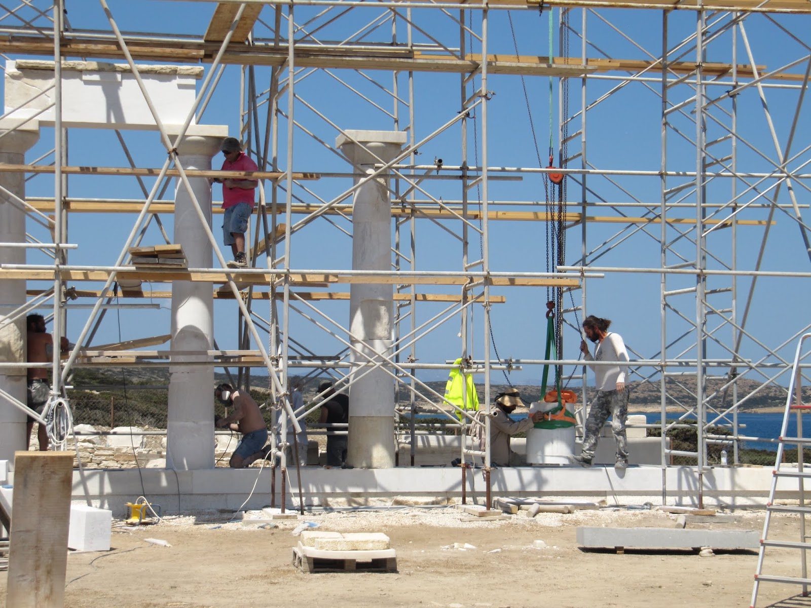 Flying With Hands: Greek Series: The Marble Masons of Despotiko