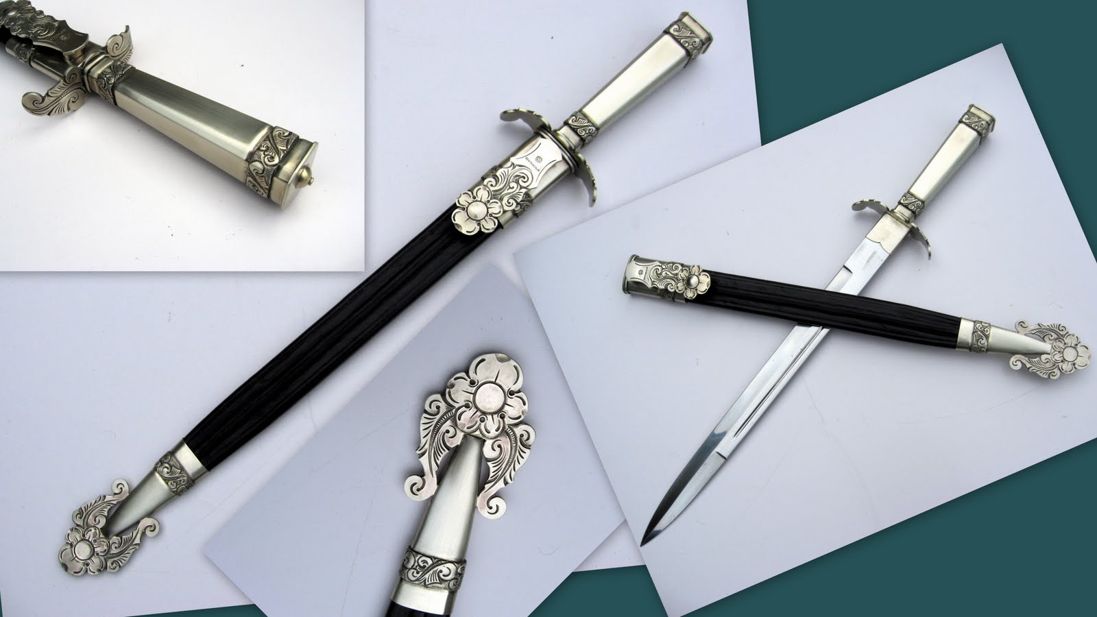 Plateria Criolla: Facon con hojas