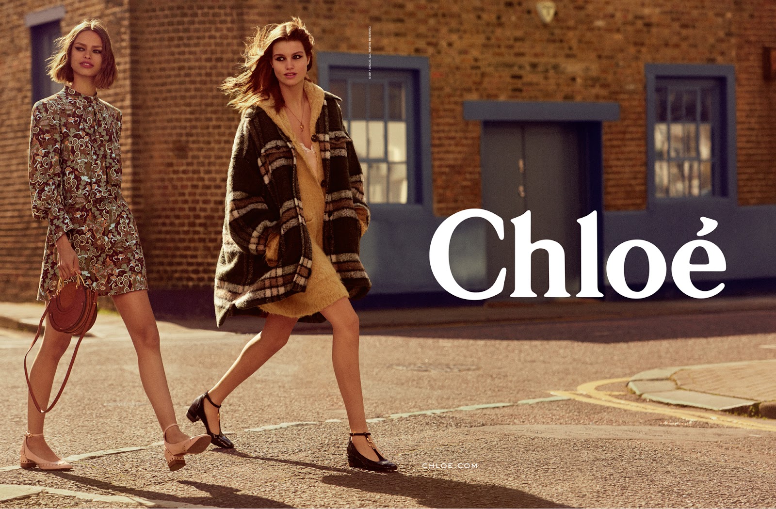 AD Campaign: Chloe Fall/Winter 2017.18: Luna Bijl & Birgit Kos by ...