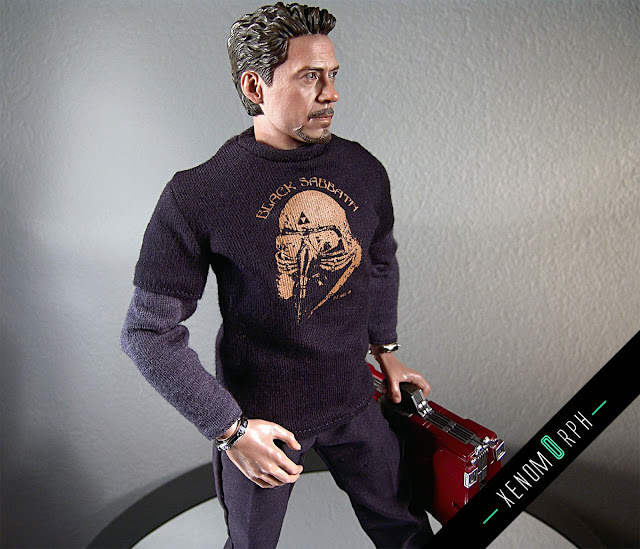 Asmus Toys Avengers Tony Stark casual clothing set - photo and video review