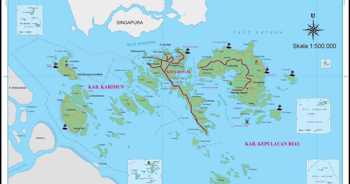 ANDROMEDA AURALIZ: Peta Kepulauan Riau