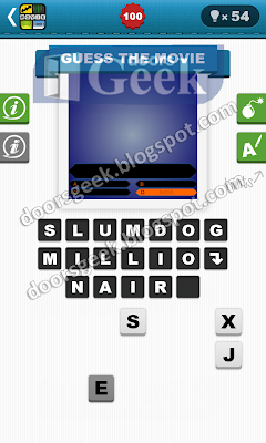 Movie Quiz Level 100 (bubble quiz games) ~ Doors Geek