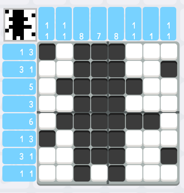 Logic Pic Walkthrough: Easy