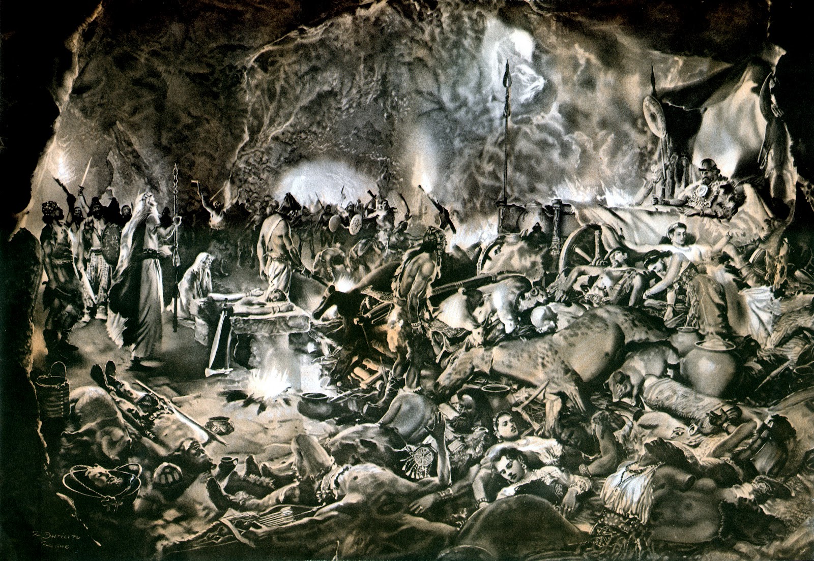 Zdeněk Burian: Cave