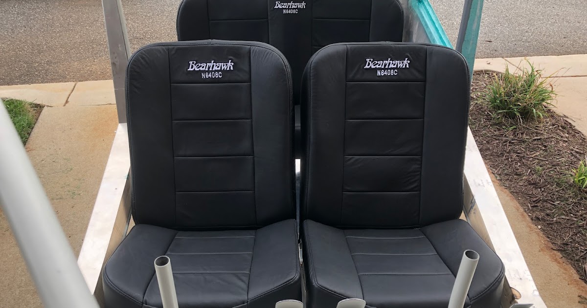 N6408C Bearhawk 4 Place Builders Log: Upholstered Seats!