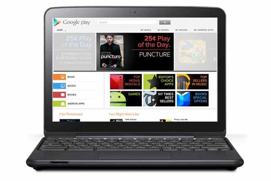 Google introduces the Android Market as Google Play