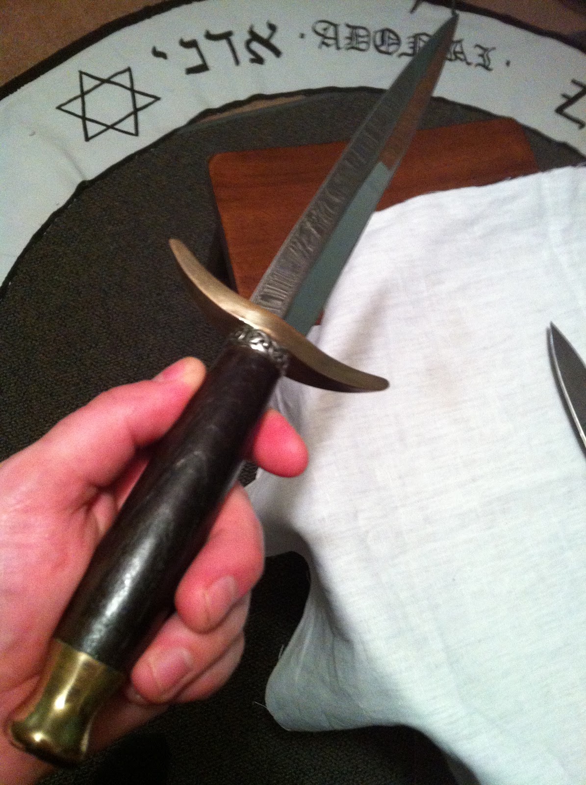 A Magician's Workings: The Black Handled Knife: Bane of Evil Spirits