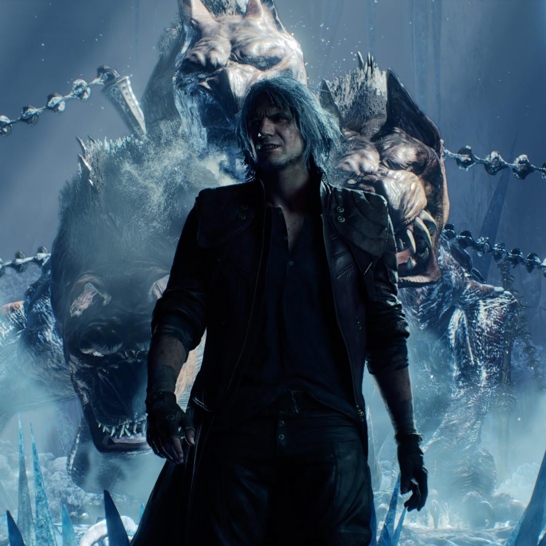 Dante, King Cerberus, Boss, Devil May Cry 5, 4K, #128 Wallpaper PC Desktop