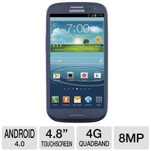 Samsung Galaxy S III 4G Android Phone, Blue 16GB - INFO TEKHNOLOGI MASA ...